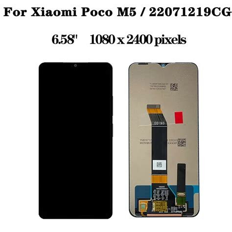 Original For Xiaomi Poco M Lcd Display Touch Screen Panel Digitizer Assembly Replacement