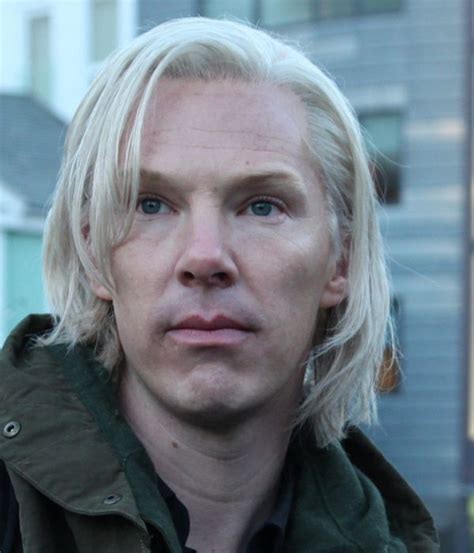 Bernard Cumberbatch As Julian Assange The Fifth Estate Albino Men