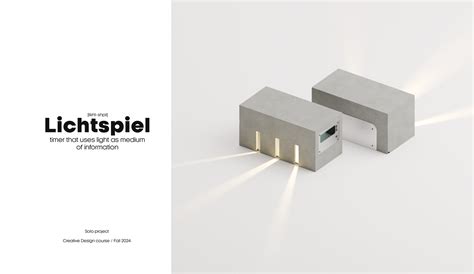 Light Based Timer Behance