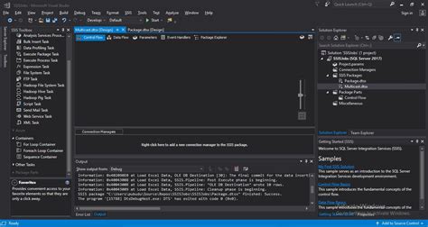SQL Server Integration Service SSIS Multicast Transformation Pubudu Dewagama
