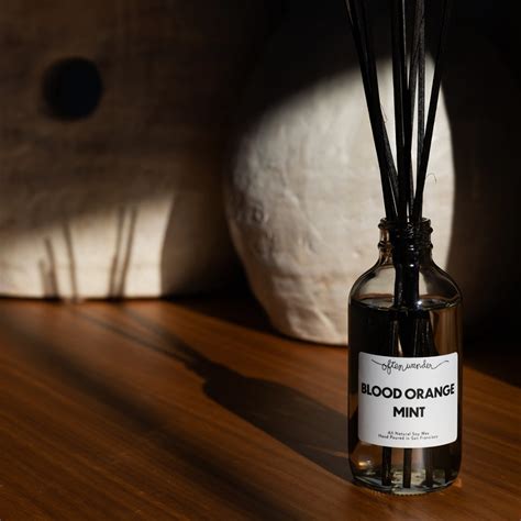Blood Orange Mint Signature Reed Diffuser Often Wander