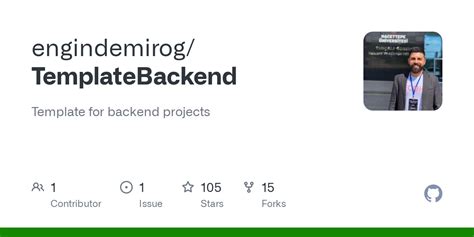 Github Engindemirog Templatebackend Template For Backend Projects