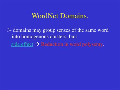 Ppt Comparing Ontology Based And Corpus Based Domain Annotations In Wordnet Powerpoint