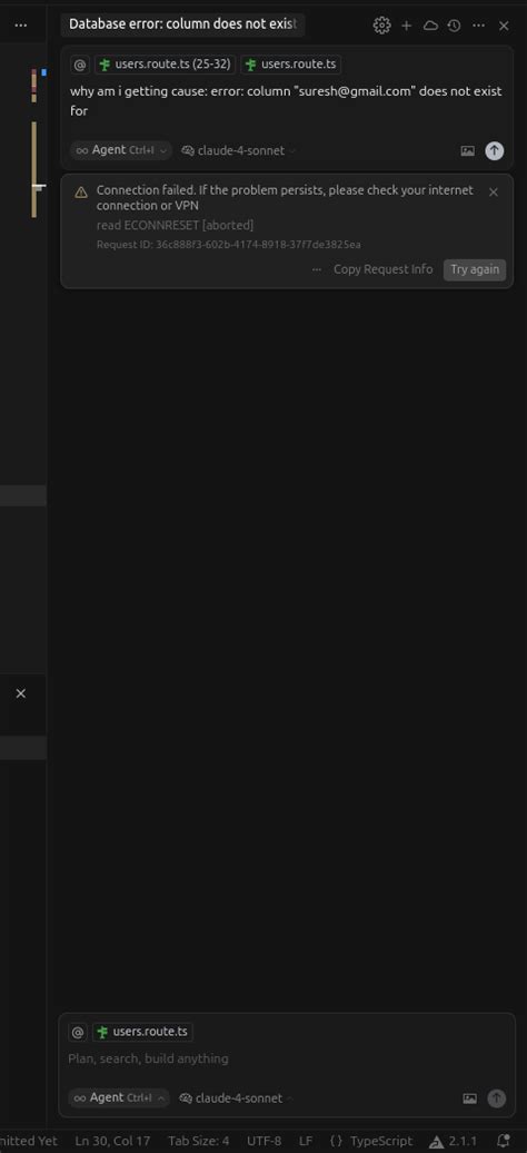 cursor agent edits not responding bug reports cursor community forum