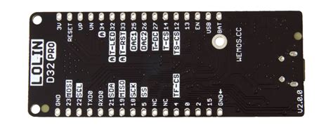 Wemos D32 Pro Arduino
