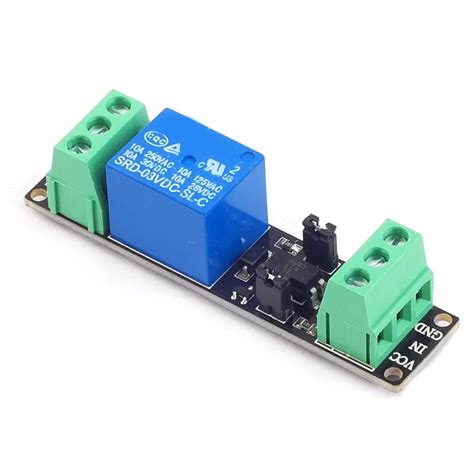 DC 3V 1 Channel Relay Module High Level Driver Optocoupler Single Relay Isolated Drive Control
