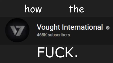 Vought International Is Real Youtube