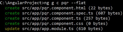 Sql Server Net And C Video Tutorial Angular Cli Generate Component