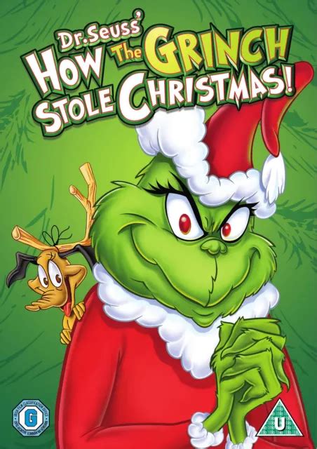 Dr Seuss How The Grinch Stole Christmas Dvd Jim Carrey £499