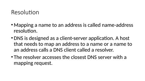 Domain Naming Service In Computer Networks Ppt Free Download