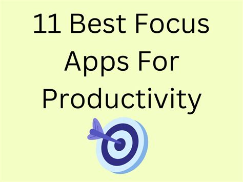 11 Best Focus Apps For Productivity In 2023