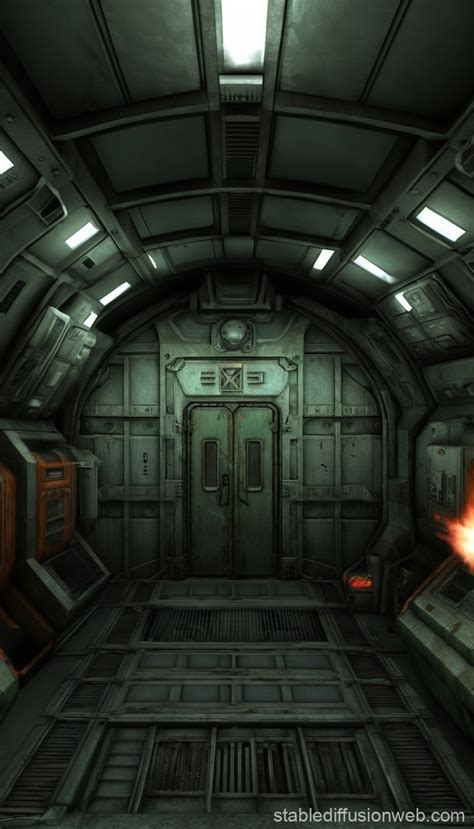 Doom 3 In Antarctica Stable Diffusion Online
