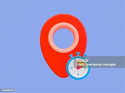 3d 최소 빠른 서비스 아이콘입니다 패키지의 긴급 배송 빠른 배달 개념입니다 스톱워치가 있는 위치 아이콘입니다 3d 그림입니다 0명에 대한 스톡 사진 및 기타 이미지
