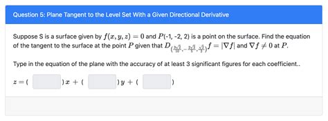 Solved Suppose S Is A Surface Given By And Is A Point On Chegg Com