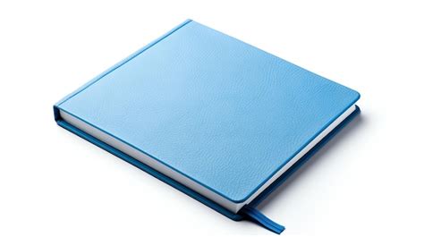 Premium Ai Image A Blue Notebook With A Blue Strap