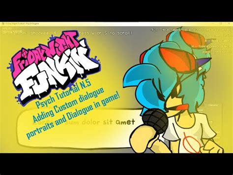 Psych Engine Tutorial N 5 Making Our Own Custom Dialogue Portraits