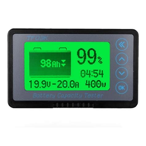 Diy 부품 배터리 파워뱅크 전압 전류 적산잔량계 Tf03k B 350a 슈콘코리아