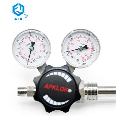 China Ss316 Tescom Pressure Regulator Co2 Cylinder Regulator Hydrogen Pressure Regulator