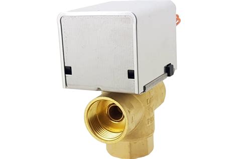 Трехходовой зональный клапан с возвратной пружиной TECHNO ZP-325 DN25 ...