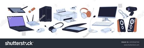 Computer Peripheral Devices Over 14363 Royalty Free Licensable Stock Vectors And Vector Art