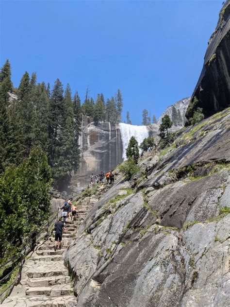 Hiking The Mist Trail To Vernal And Nevada Falls