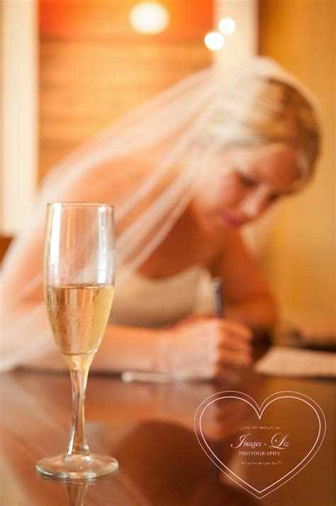 Bride Writing Her Vows For Her Wedding About To Begin