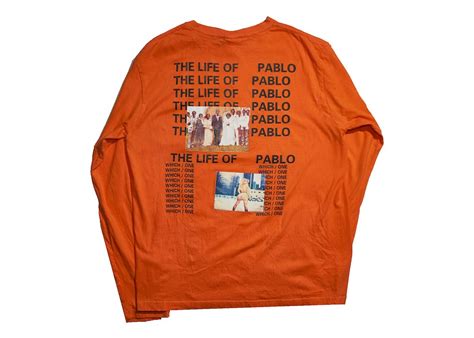 Kanye West Life Of Pablo Merch Grailed