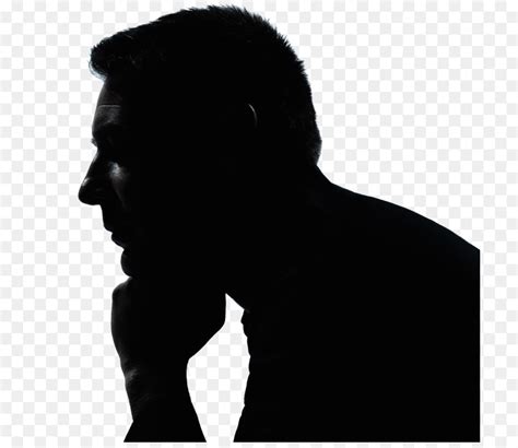 Free Person Thinking Silhouette Download Free Person Thinking