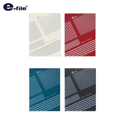 E File อี ไฟล์ สมุดแพลนเนอร์ ปกพีวีซี รหัส Cnb113 Shopee Thailand