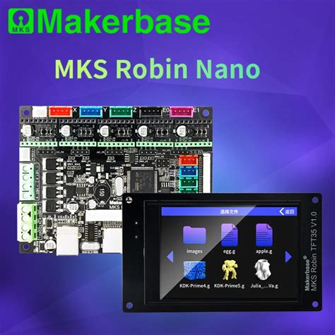 Makerbase Mks Robin Nano V1 2 32bit Control Board 3d Printer Parts