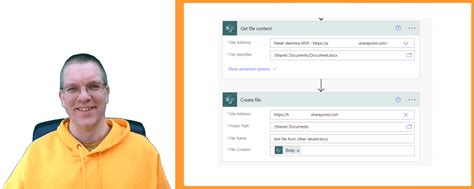 copy sharepoint files from one tenant to another using power automate