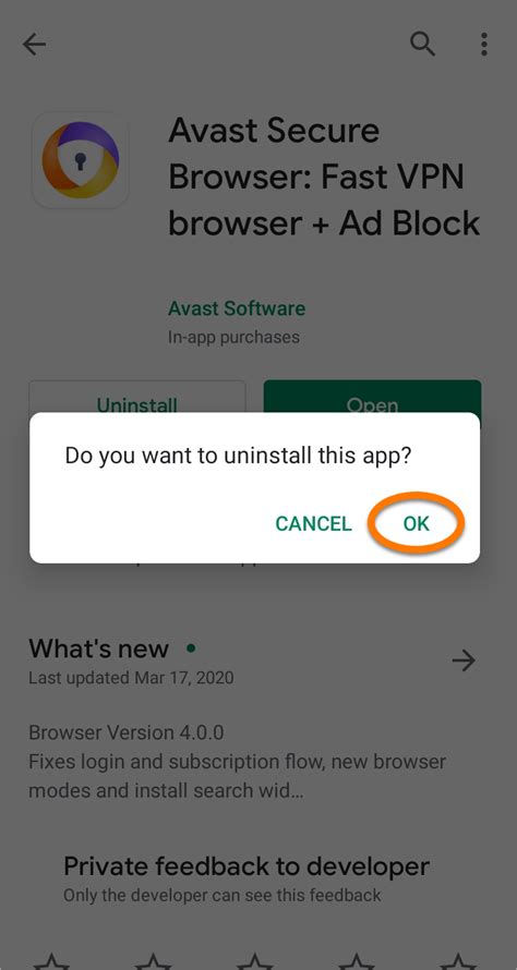 Uninstalling Avast Secure Browser Official Avast Support
