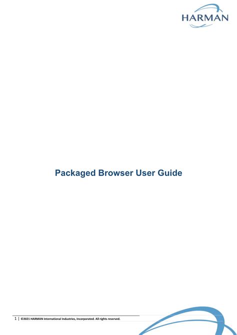 Packaged Browser User Guide Docslib