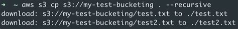 Aws S3 Cp Examples How To Copy Files With S3 Cli Devops Junction