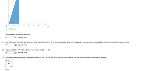 Solved Find Its Exact Area Using Geometry Square Units B Chegg Com