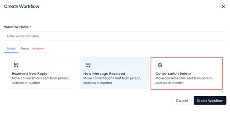 How To Automate A Workflow For “conversation Delete” In Taskip Taskip