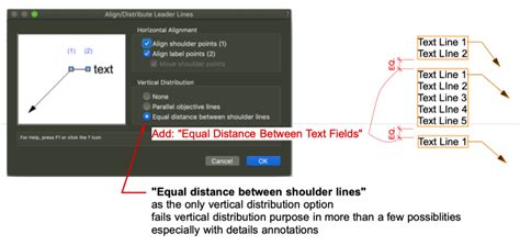 callout text justification to leader line wishlist feature and content requests