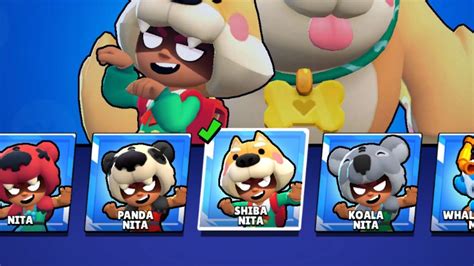 Todas Las Skins De Nita En Brawl Stars Todas Las Skins De Nita En Brawl Stars