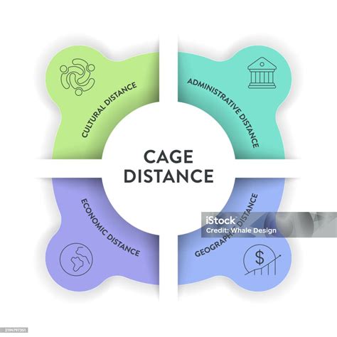 Cage Distance Analysis Framework Strategy Infographic Diagram Chart