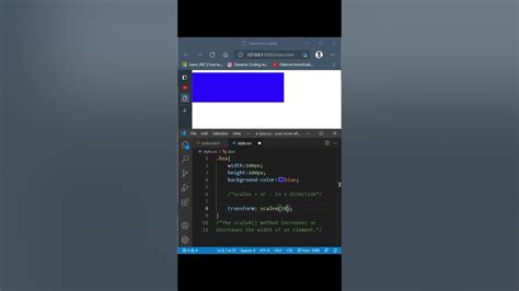 Css Transform Scalex Shorts Youtubeshorts Css Youtube