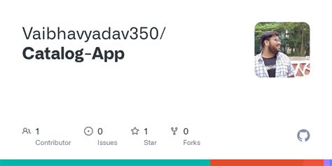 GitHub Vaibhavyadav350 Catalog App