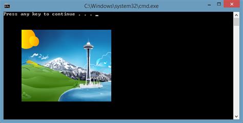 C Display A Image In A Console Application Stack Overflow
