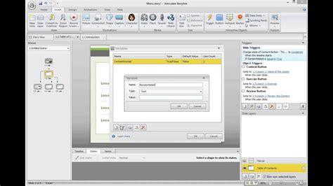 Articulate Storyline Tutorial Create A Simple Menu That Visually Tracks Learner Progress Youtube