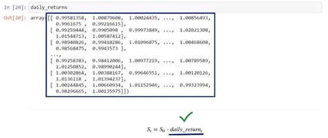 How To Apply Monte Carlo Simulation To Forecast Stock Prices Using Python Datascience