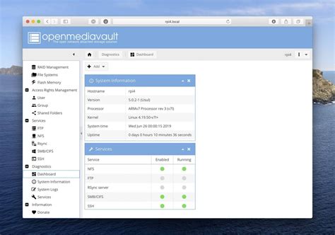 L OS Openmediavault 5 Enfin En Version Stable HardwareCooking