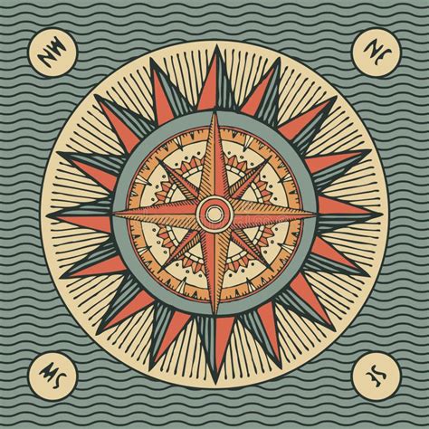 Sun Compass Rose Stock Illustrations 2521 Sun Compass Rose Stock