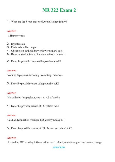 Nr 322 Exam 2 Latest 2024 2025 Questions And Answers Verified