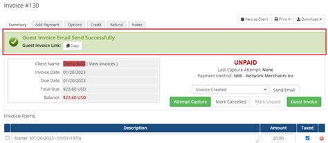 Guest Invoice Whmcs Module Get A 40 Discount Buy Now