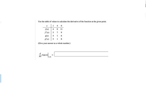 Answered Use The Table Of Values To Calculate Bartleby