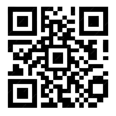 Premium Vector Qr Code Silhouette Vector Illustration